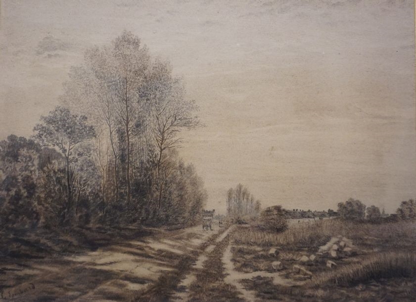 L. Lombard | Country path | MutualArt