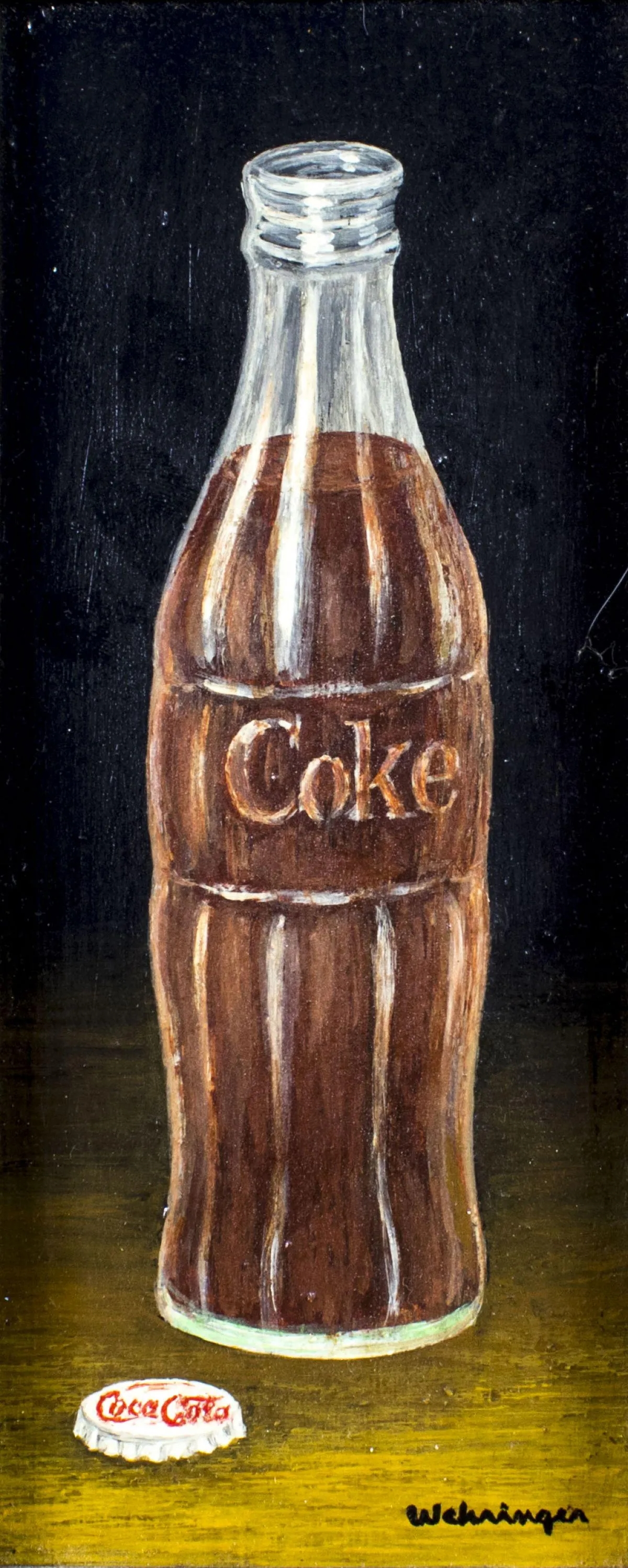 Charles Wehringer | Still Life with Coca Cola Bottle | MutualArt
