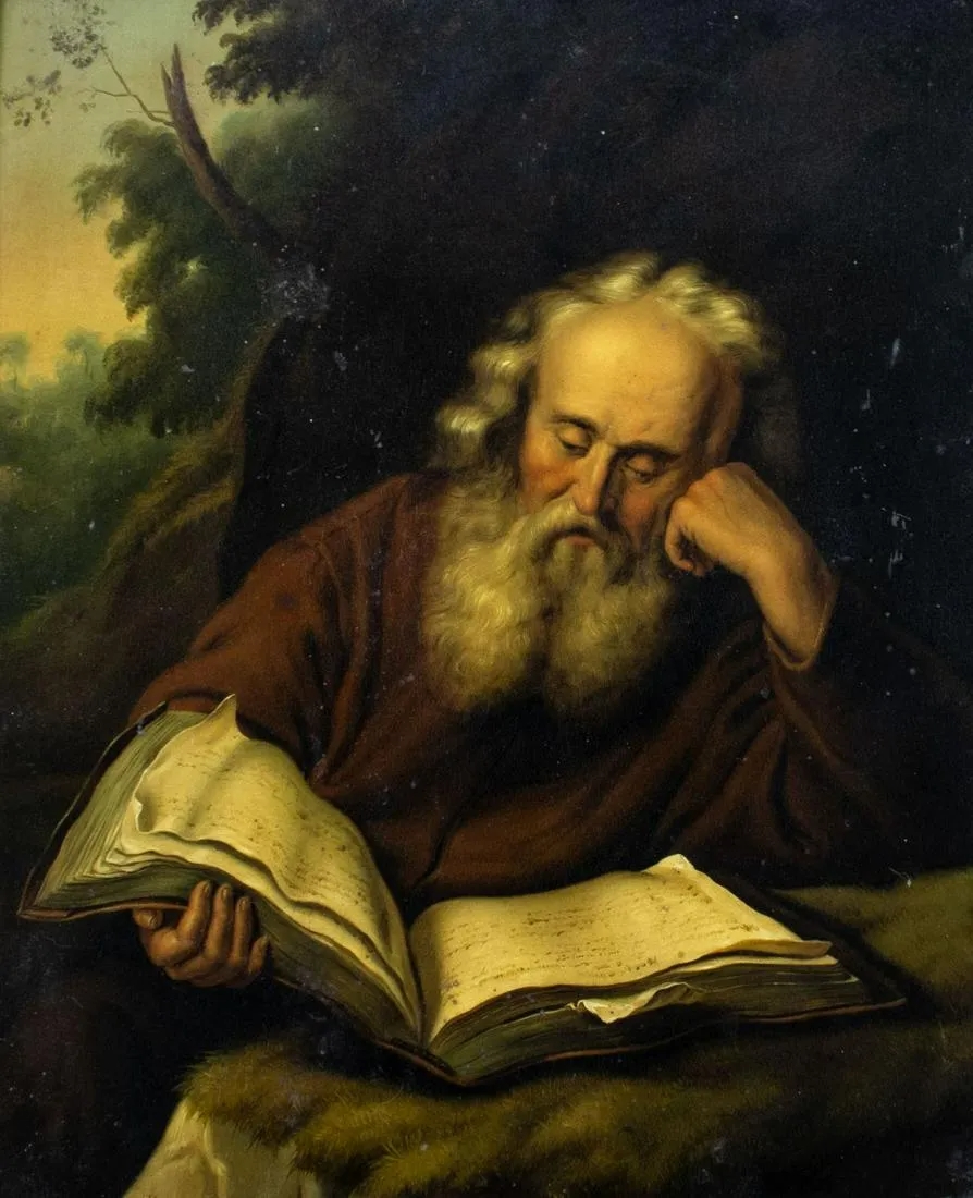 European School, 19th Century | Monk Reading | MutualArt
