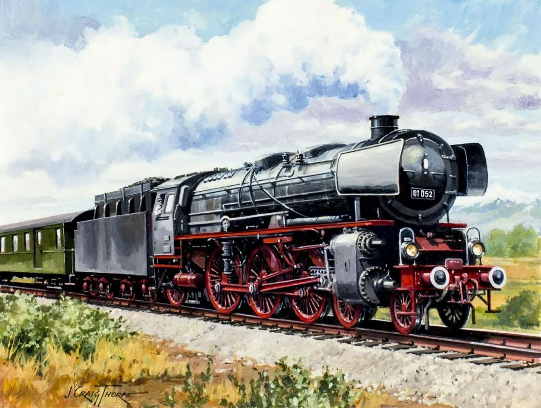 J. Craig Thorpe | Train - German DB Class 01 (1995) | MutualArt