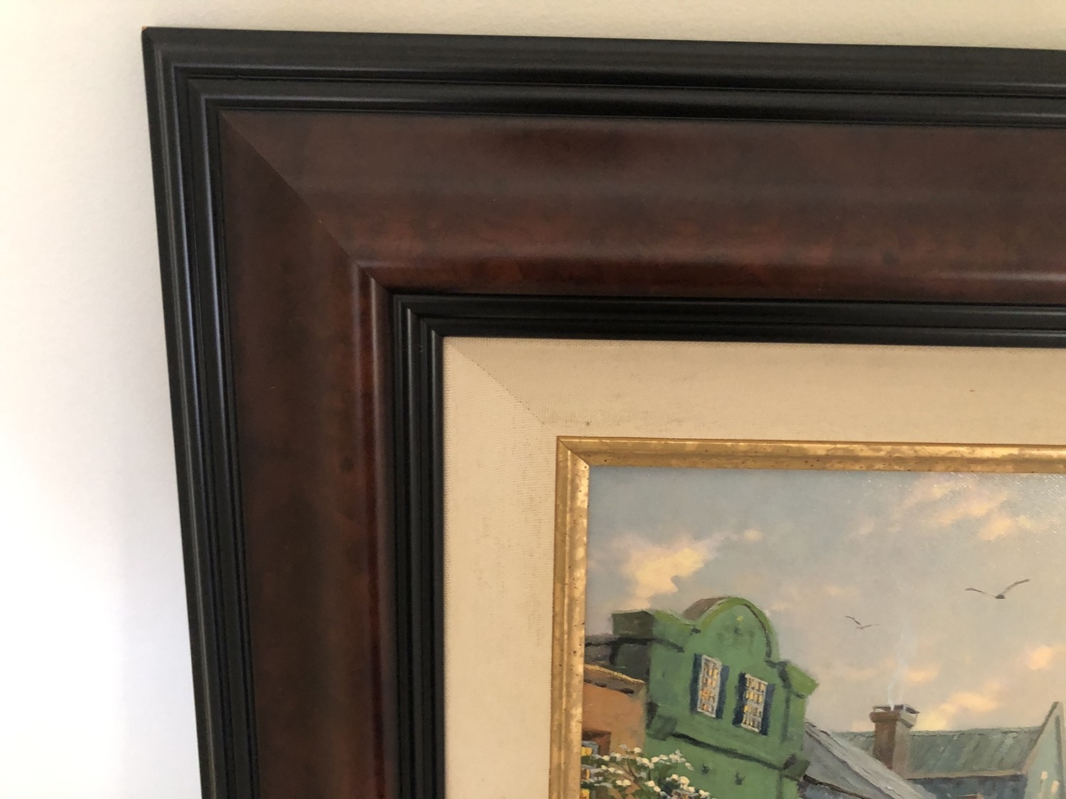 Thomas Kinkade | THOMAS KINKADE CHARLESTON SUNSET ON RAINBOW ROW ...