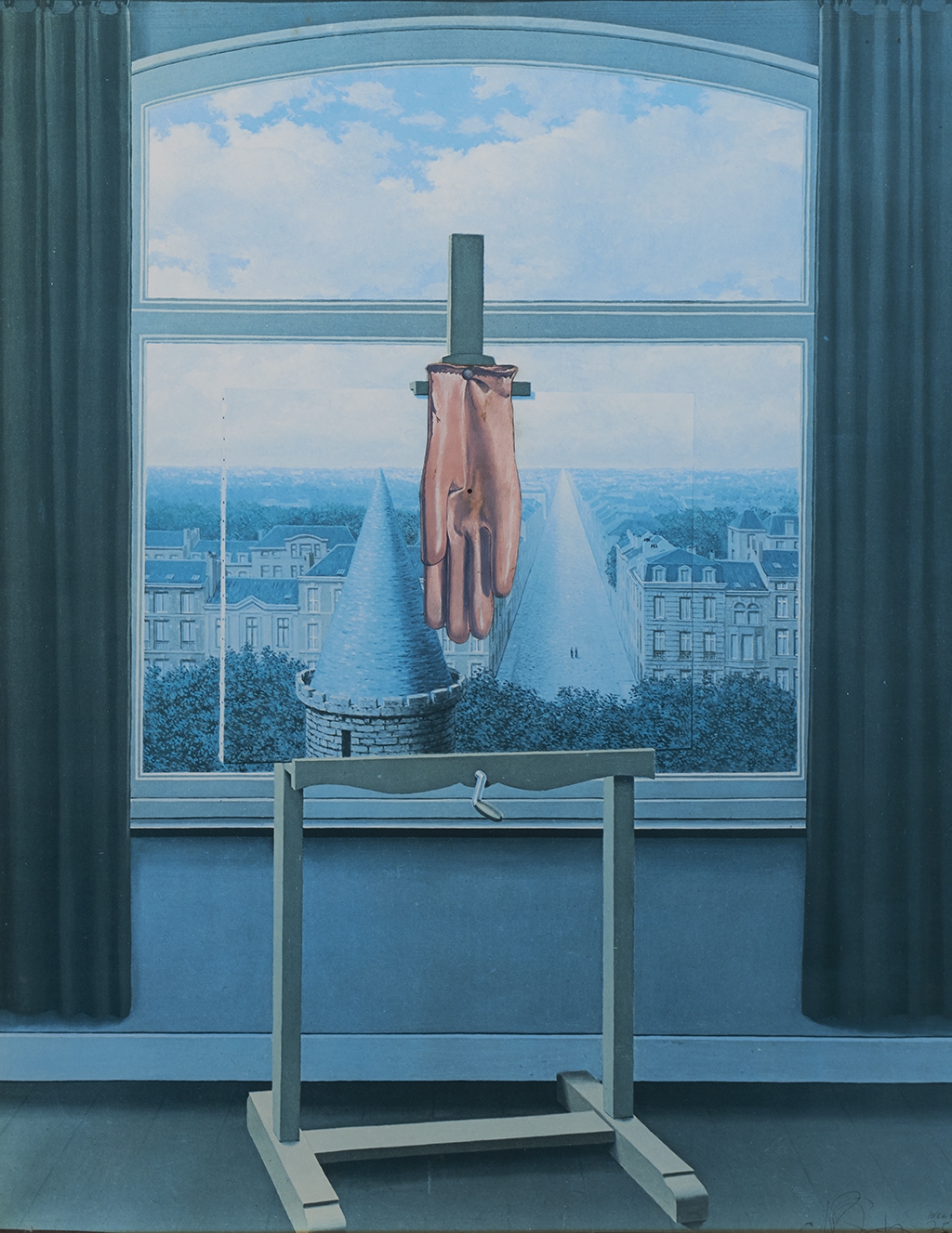 Martin Sharp | Rene Magritte, The Promenades of Euclid and Glove (1973 ...