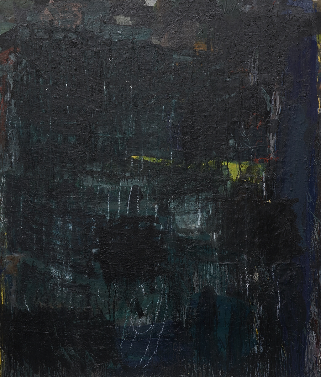 Aida Tomescu | Blue and Green I (1992) | MutualArt