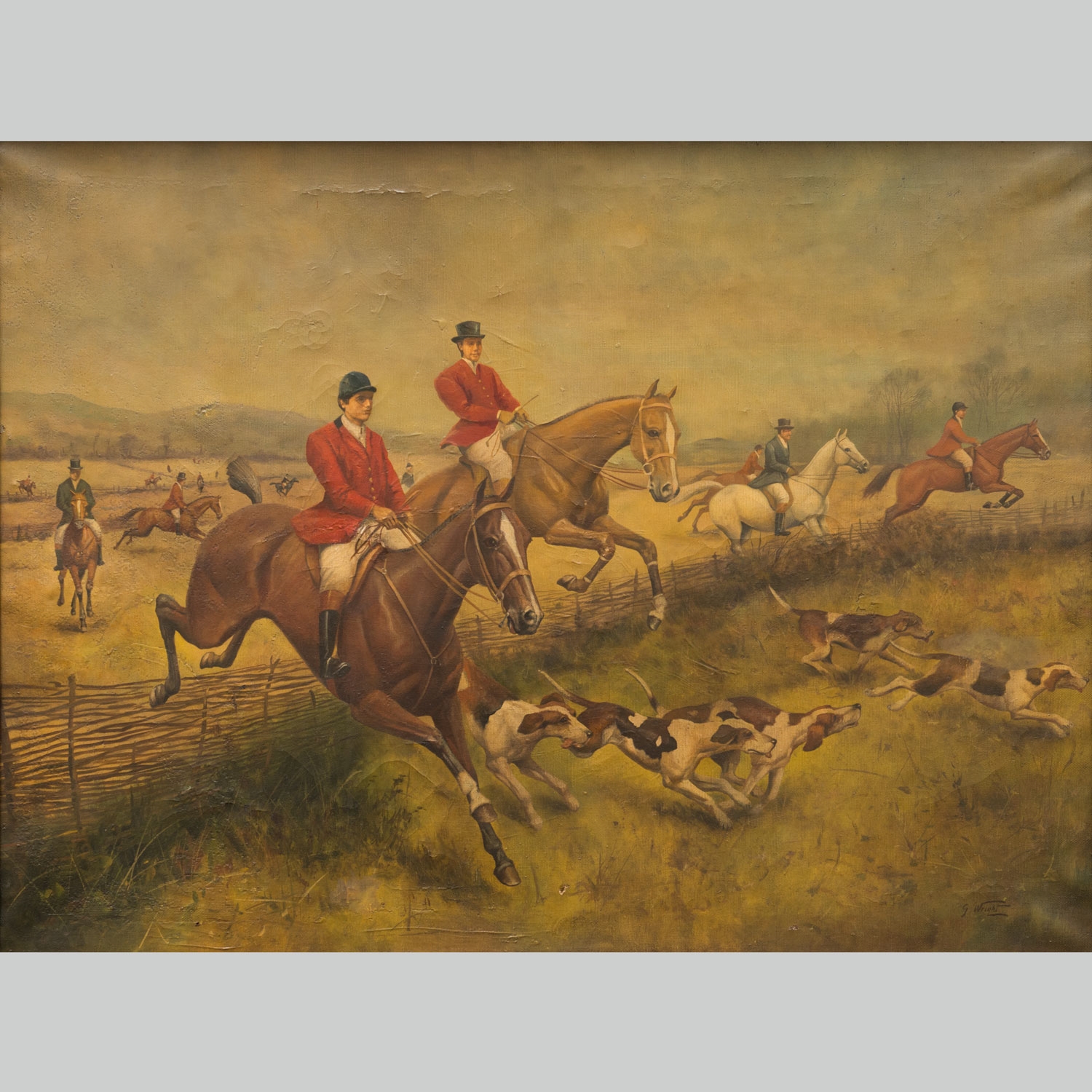 George Wright | Hunting scene | MutualArt