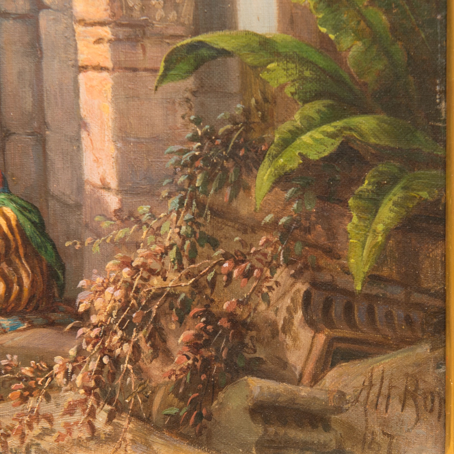 Jakob Alt | Egyptian monuments in landscape with orientals smoking ...