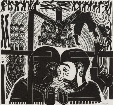 Azaria Mbatha | The Crucifixion | MutualArt