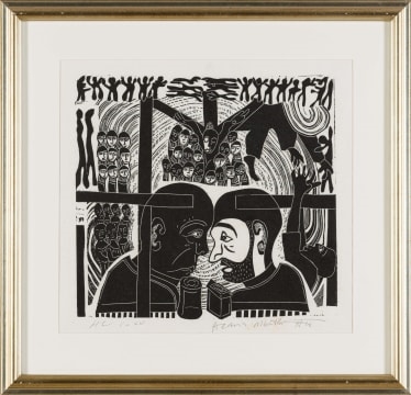 Azaria Mbatha | The Crucifixion | MutualArt