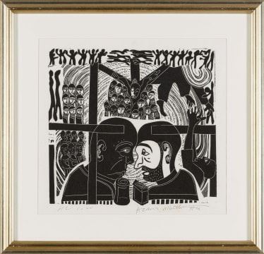 Azaria Mbatha | The Crucifixion | MutualArt