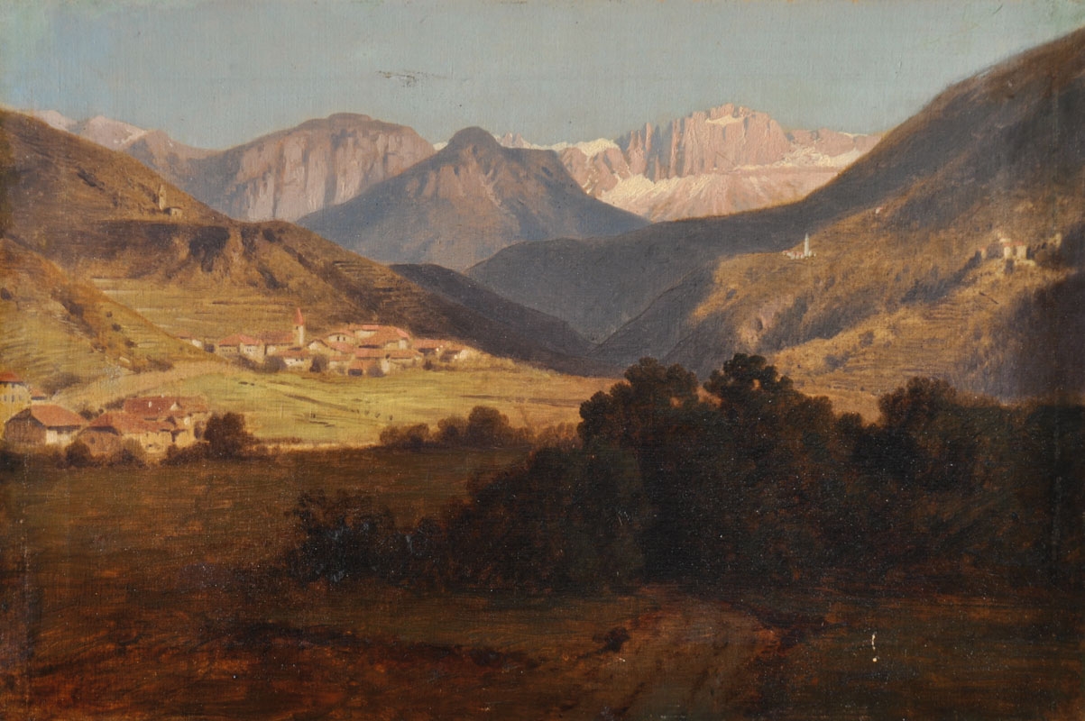 Rudolf Rössler | S. Maddalena con il Catinaccio | MutualArt