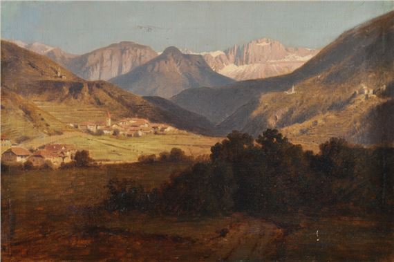 Rudolf Rössler | S. Maddalena con il Catinaccio | MutualArt