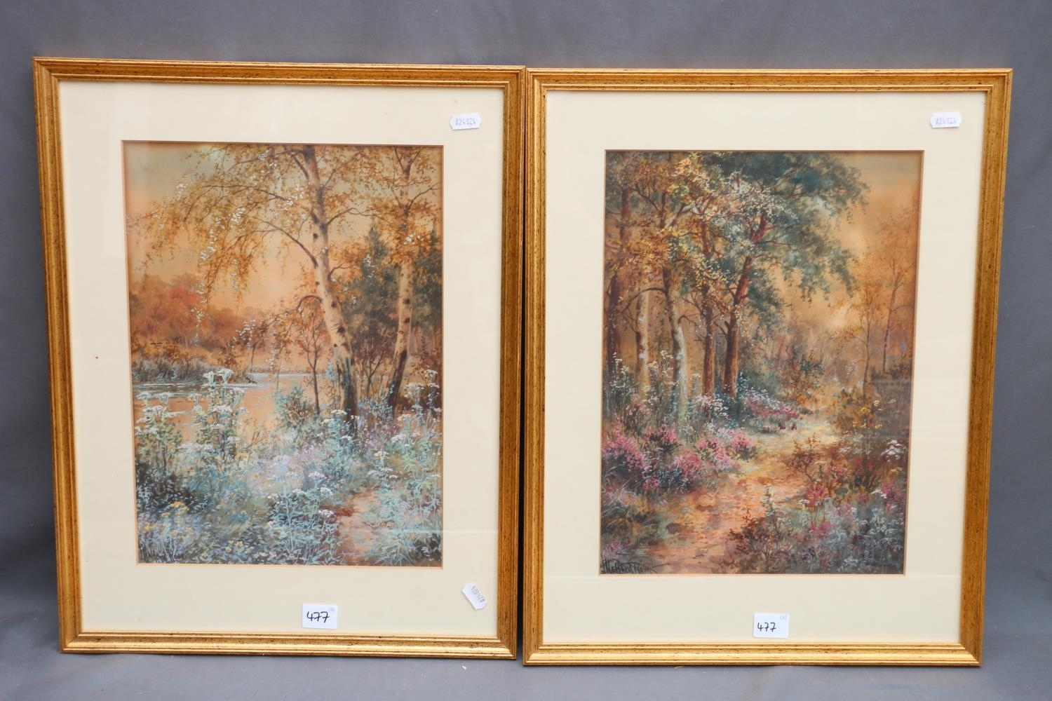 Joseph Halford Ross | woodlands (1866) | MutualArt
