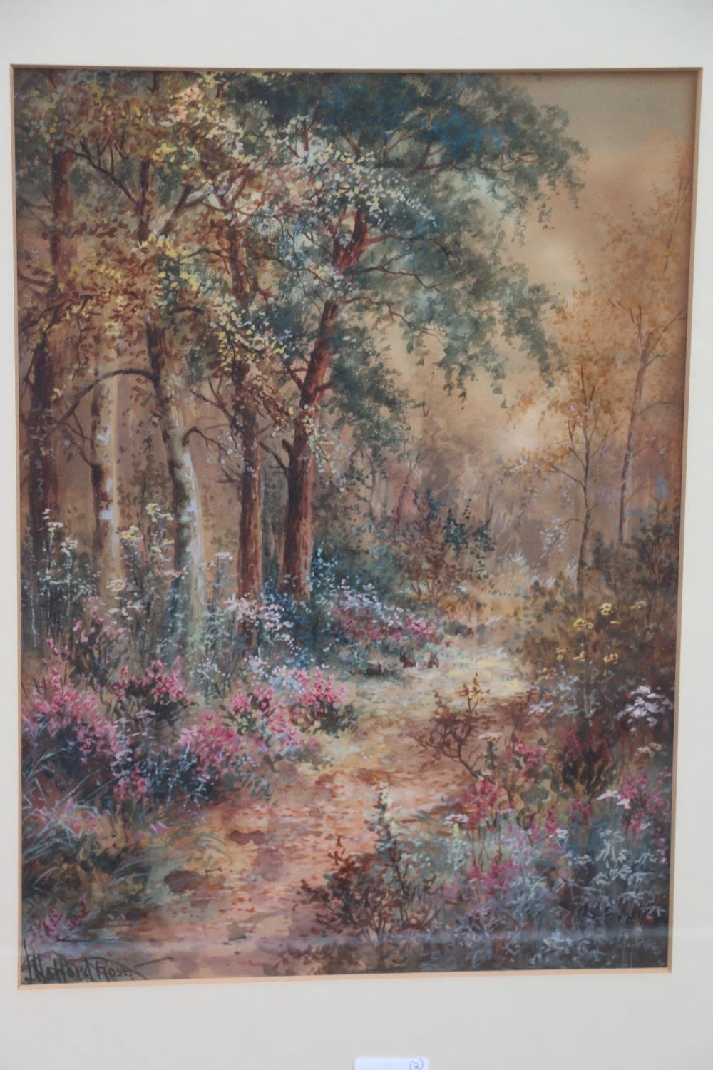 Joseph Halford Ross | woodlands (1866) | MutualArt