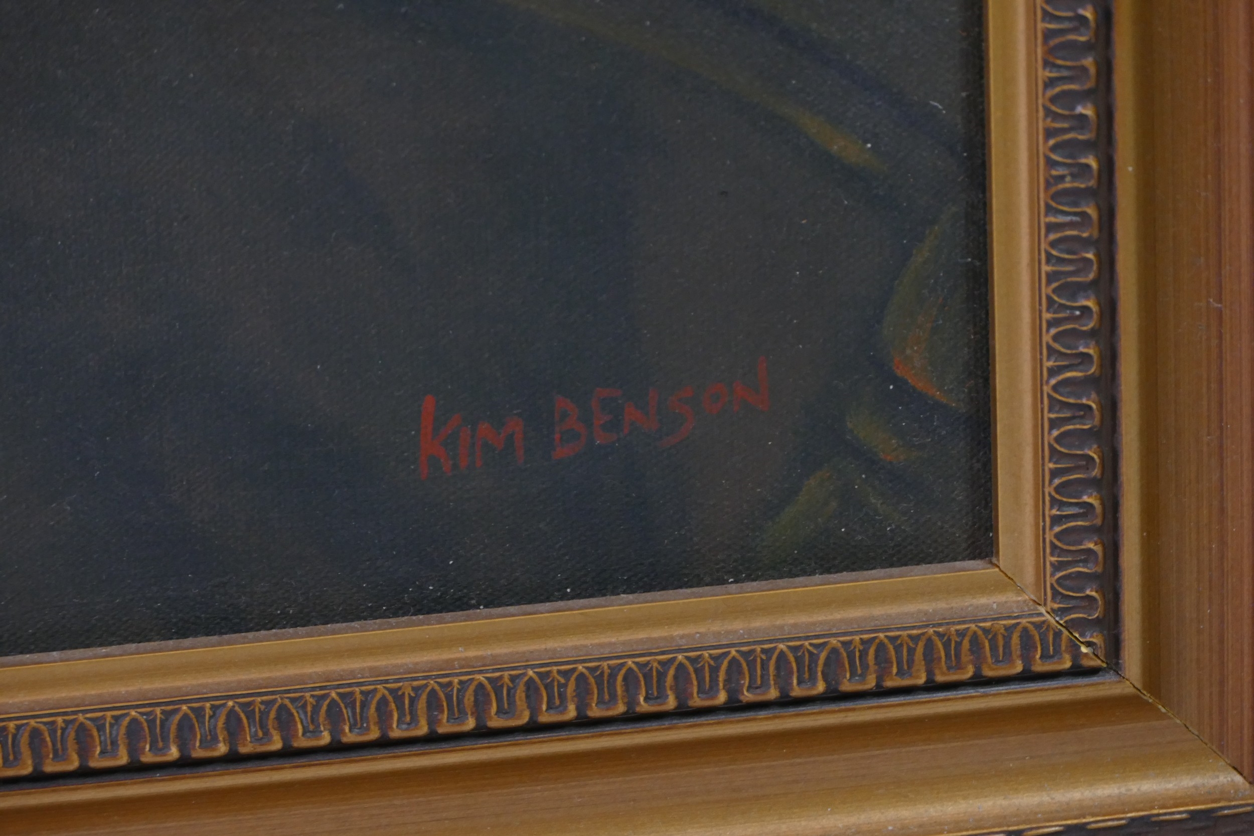 Kim Benson | depicting a sea captain | MutualArt