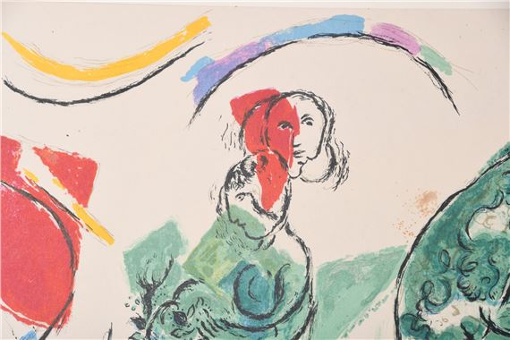 Marc Chagall | Menu préparé par le Carlton de Cannes en « Hommage à ...