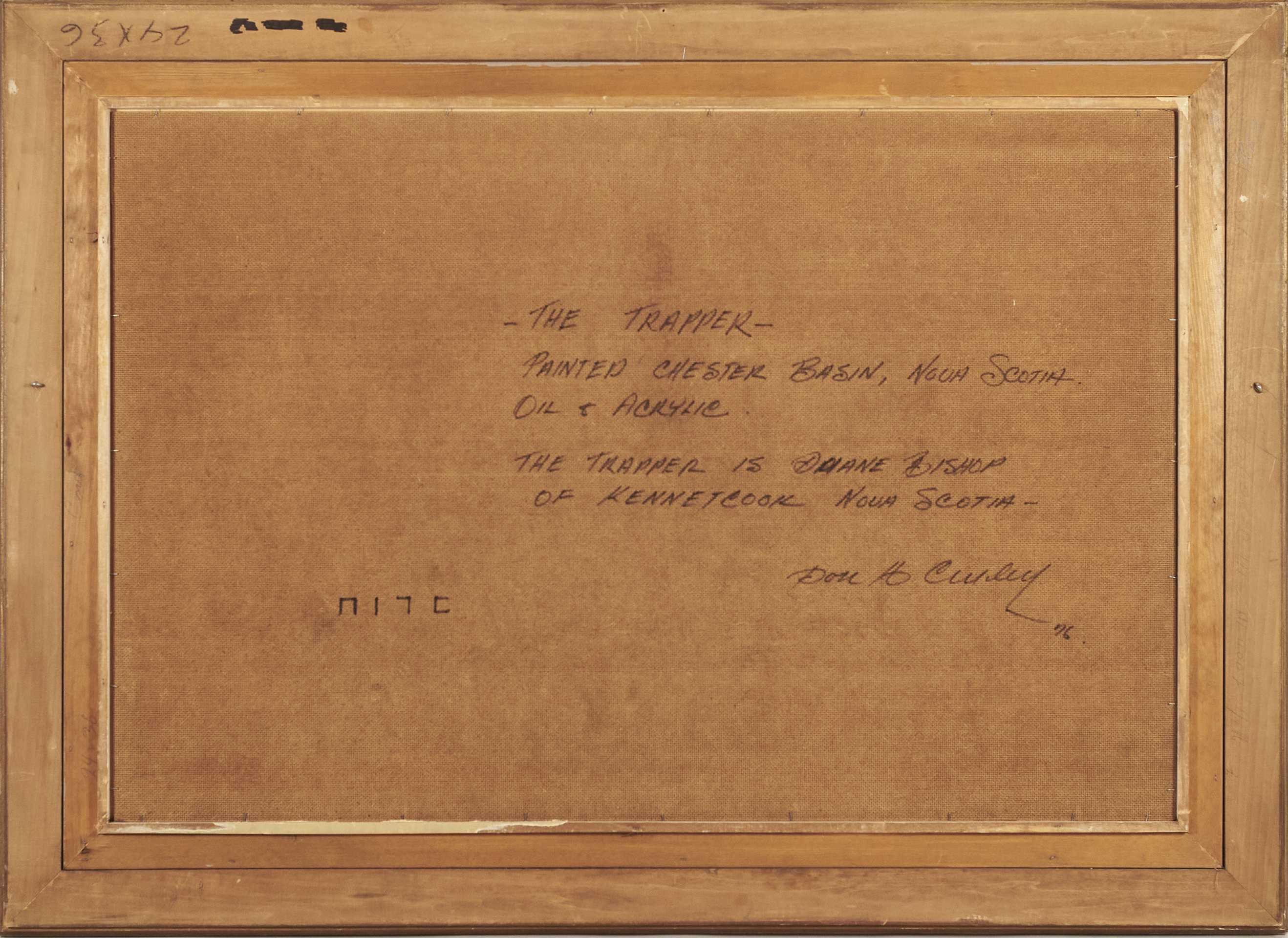 Donald Curley | The trapper (1976) | MutualArt