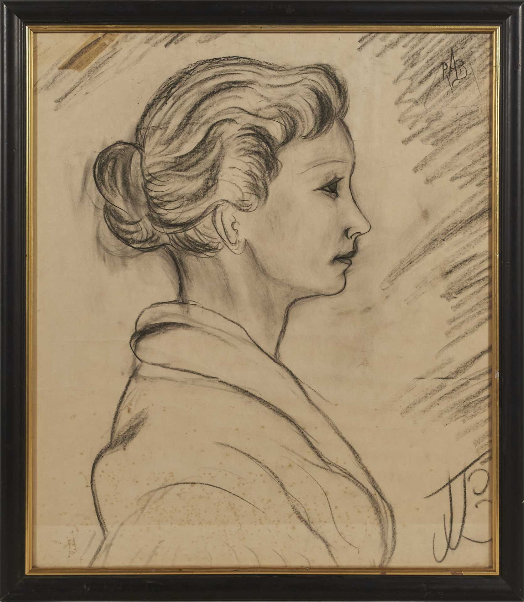 Jean-Julien Bourgault | Portrait of a woman | MutualArt