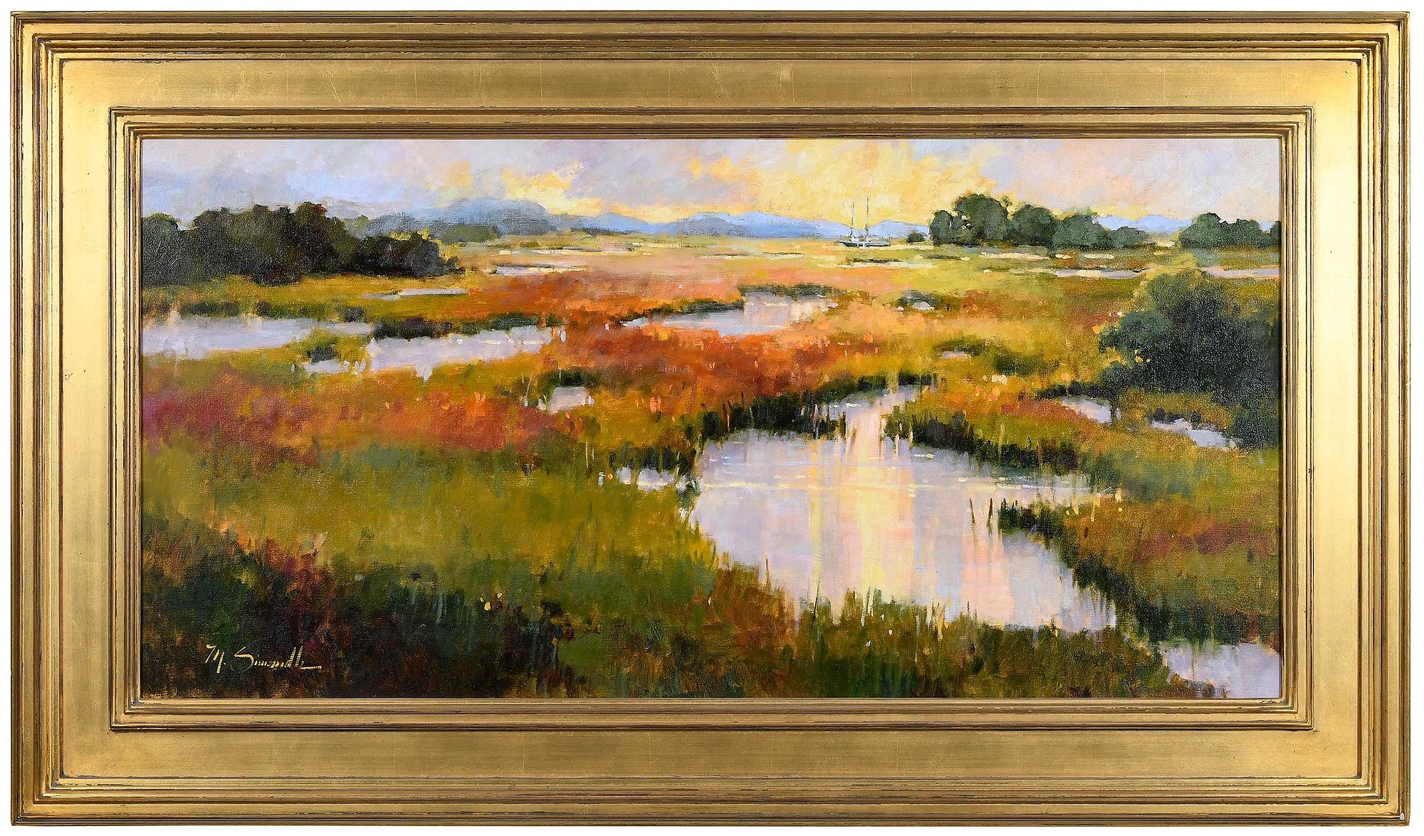 Marilyn Simandle | Marsh Light | MutualArt