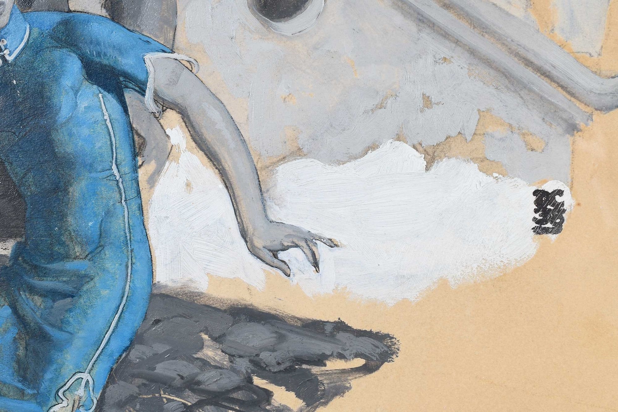 Dean Cornwell | Tiger Tiger (1938) | MutualArt