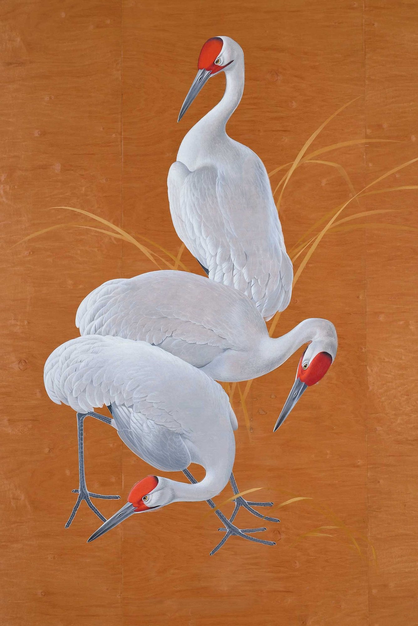 Athos Menaboni | Three Cranes | MutualArt