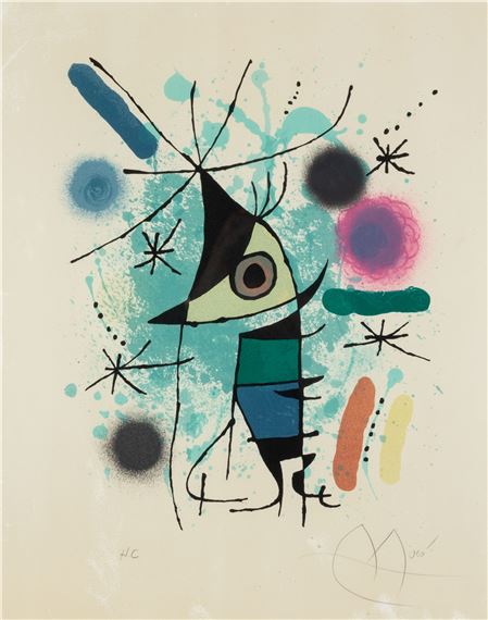Joan Miró | The Singing Fish | MutualArt