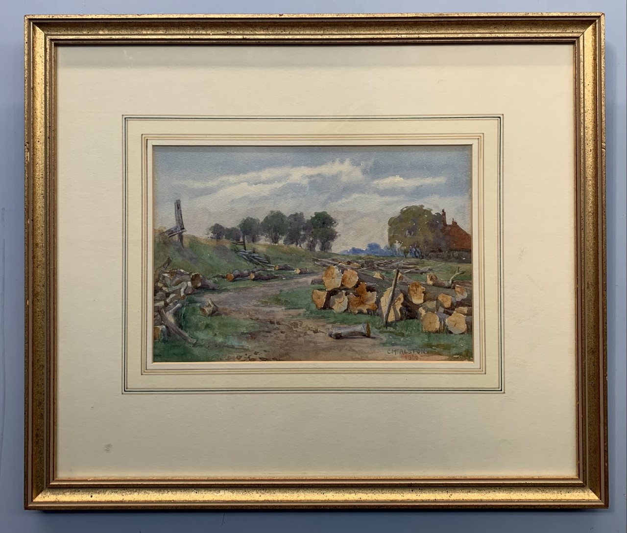 Charlotte M. Alston | 'The Timberyard' | MutualArt