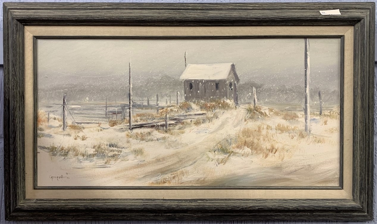 Willie Crockett | Eastern Shore in winter | MutualArt