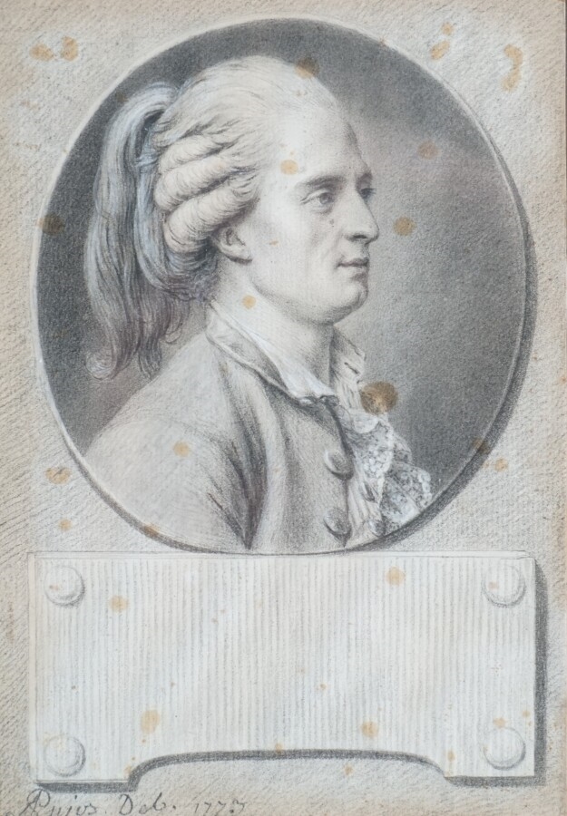 André Pujos | Portrait (1773) | MutualArt