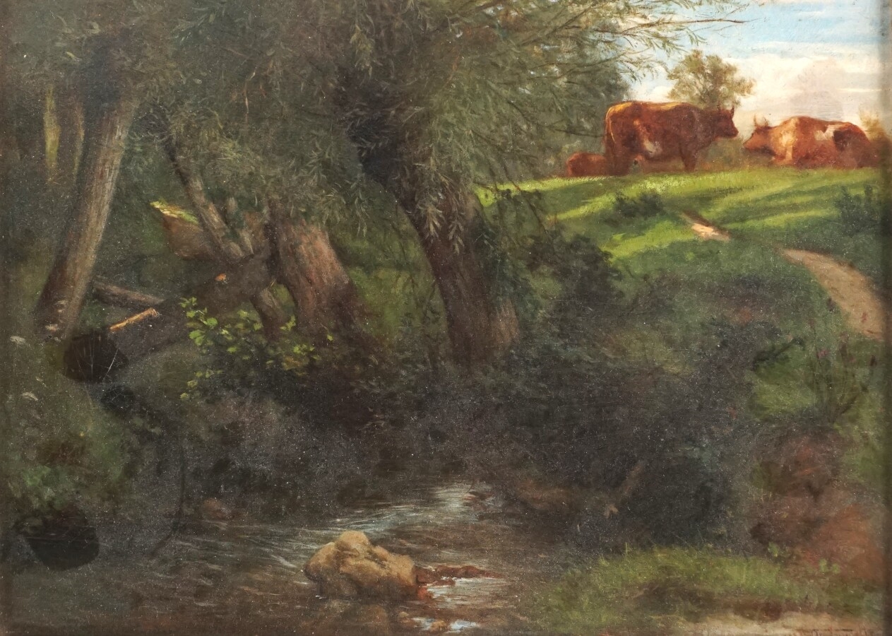 Charles Zacharie Landelle | Paysages (1858) | MutualArt