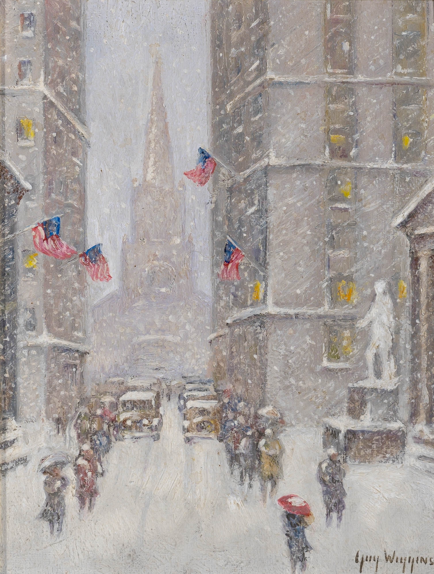 Guy Carleton Wiggins | Trinity Church | MutualArt