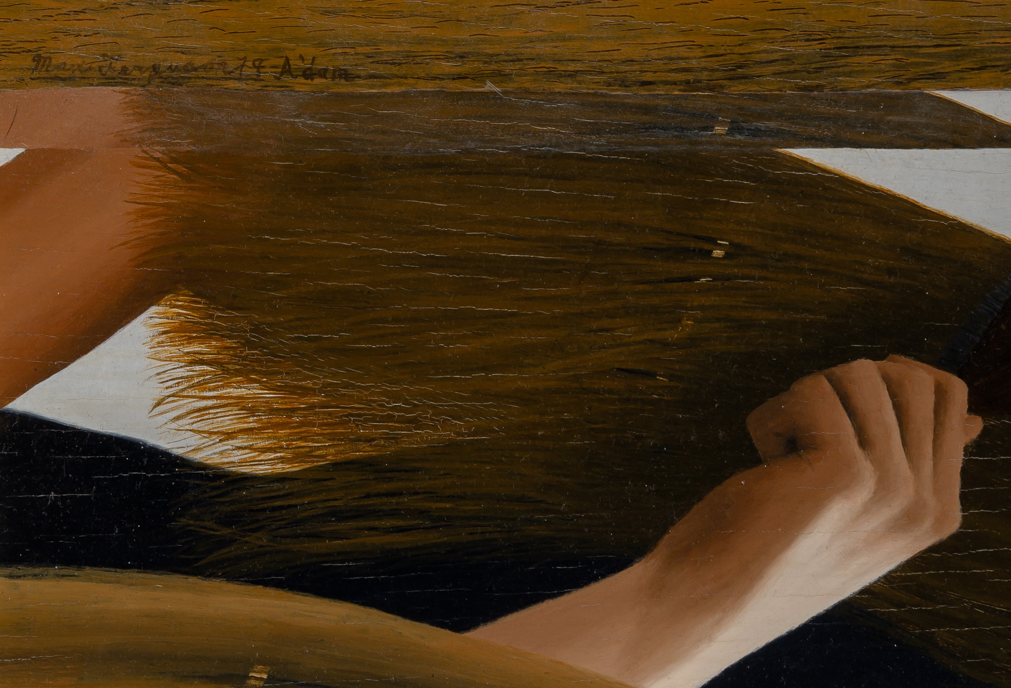 Max Ferguson | Girl Combing Her Hair | MutualArt