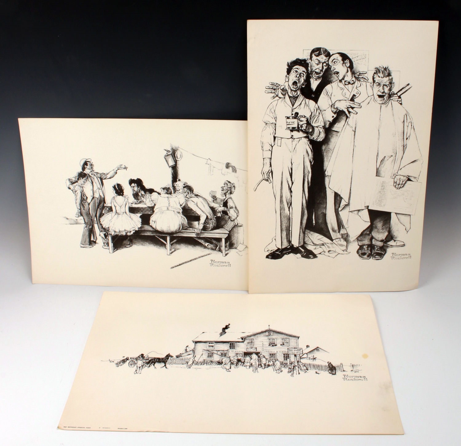 Norman Rockwell | THREE NORMAN ROCKWELL PRINTS | MutualArt