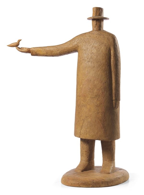 Jean-Michel Folon | Un homme, 1996 (1996) | MutualArt