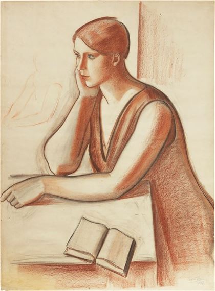 Mario Tozzi | La signora Fiumi, 1927 (1927) | MutualArt