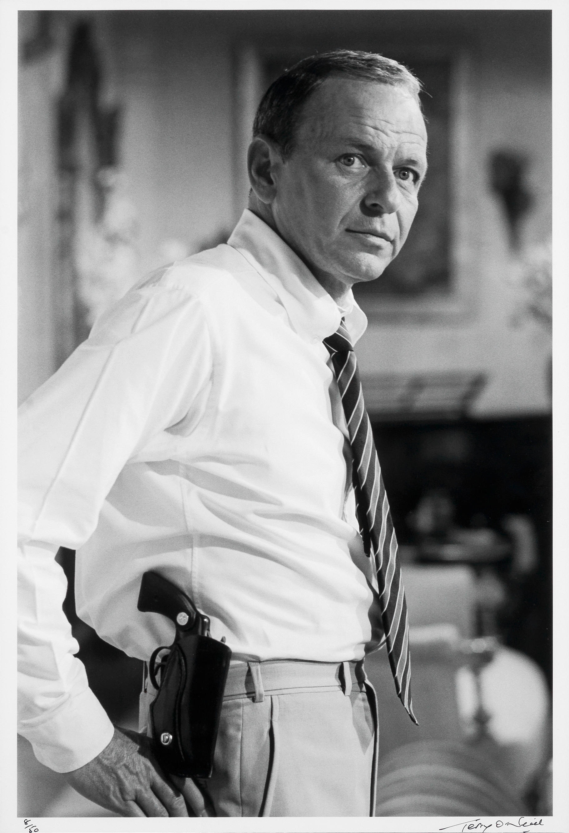 Terry O'Neill | Frank Sinatra With A Revolver During The Making of 'The ...
