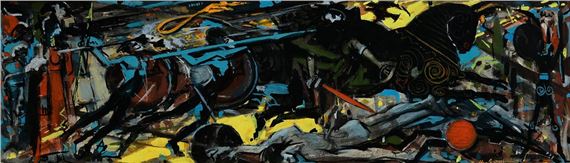 Maurice MacGonigal | Celtic Battle Scene | MutualArt