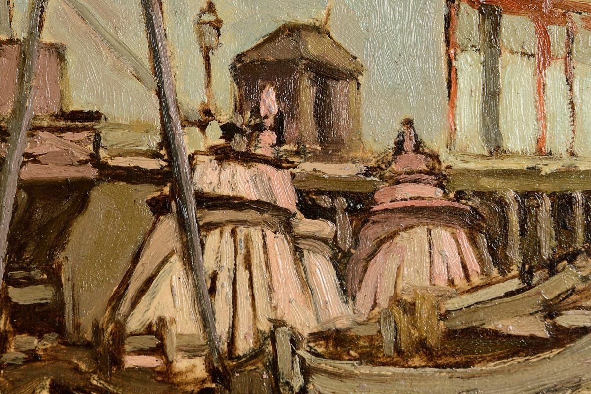 Georgina Moutray Kyle | The Belfast Docks | MutualArt