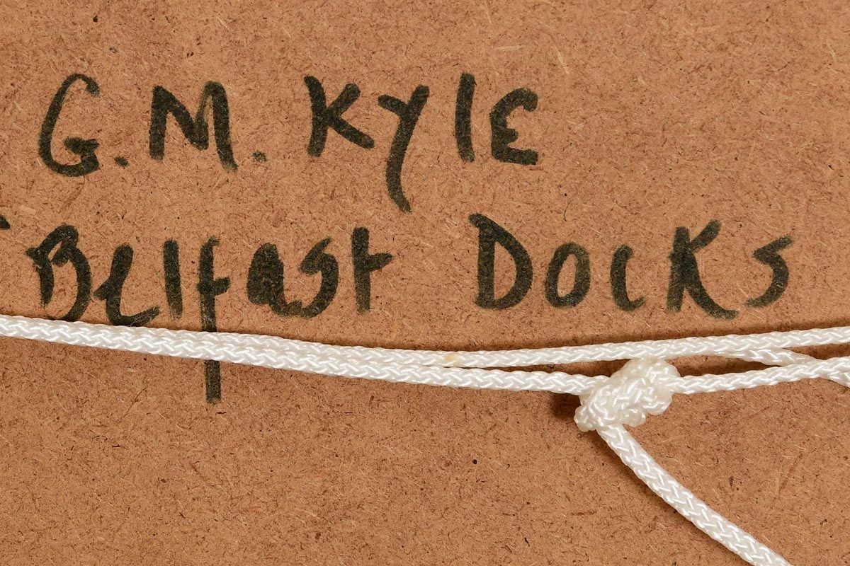 Georgina Moutray Kyle | The Belfast Docks | MutualArt