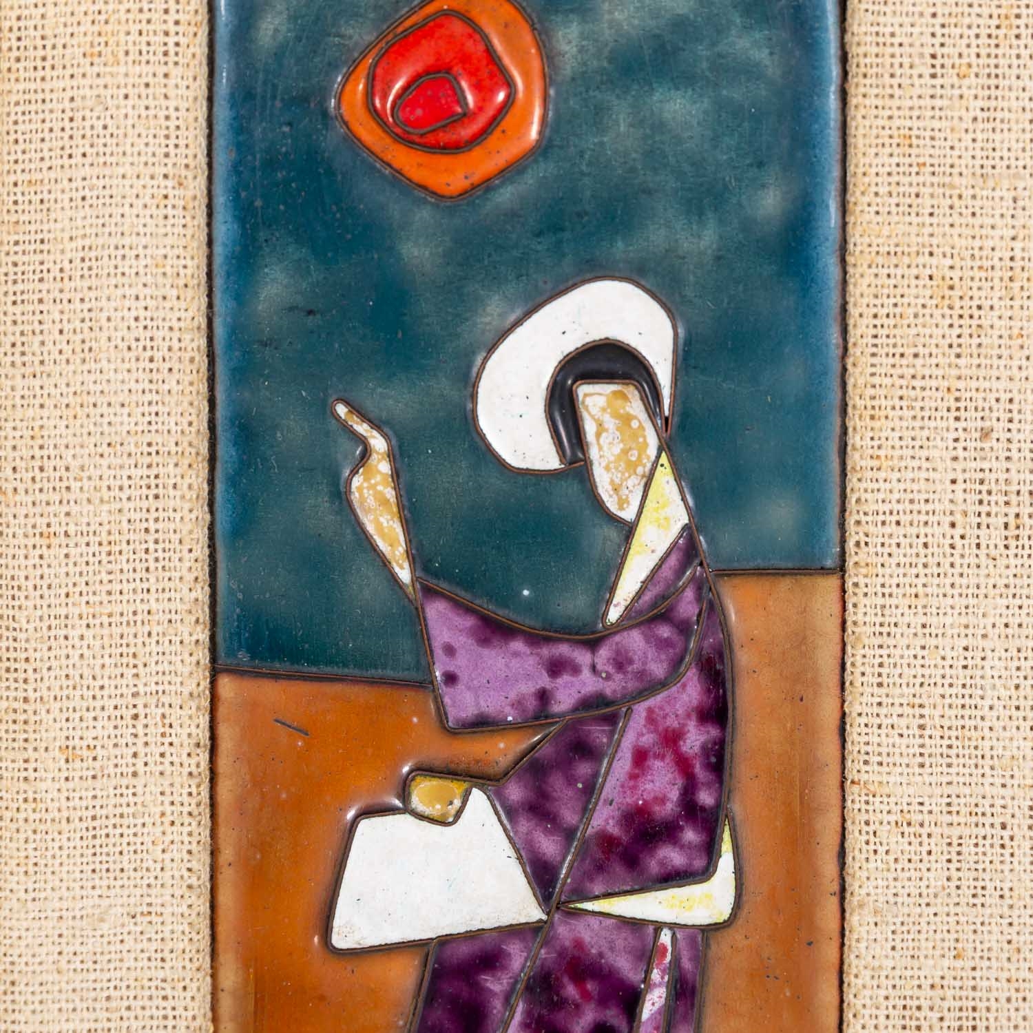 Gunther E. Schneider | the Lamentation of Christ in enamel | MutualArt