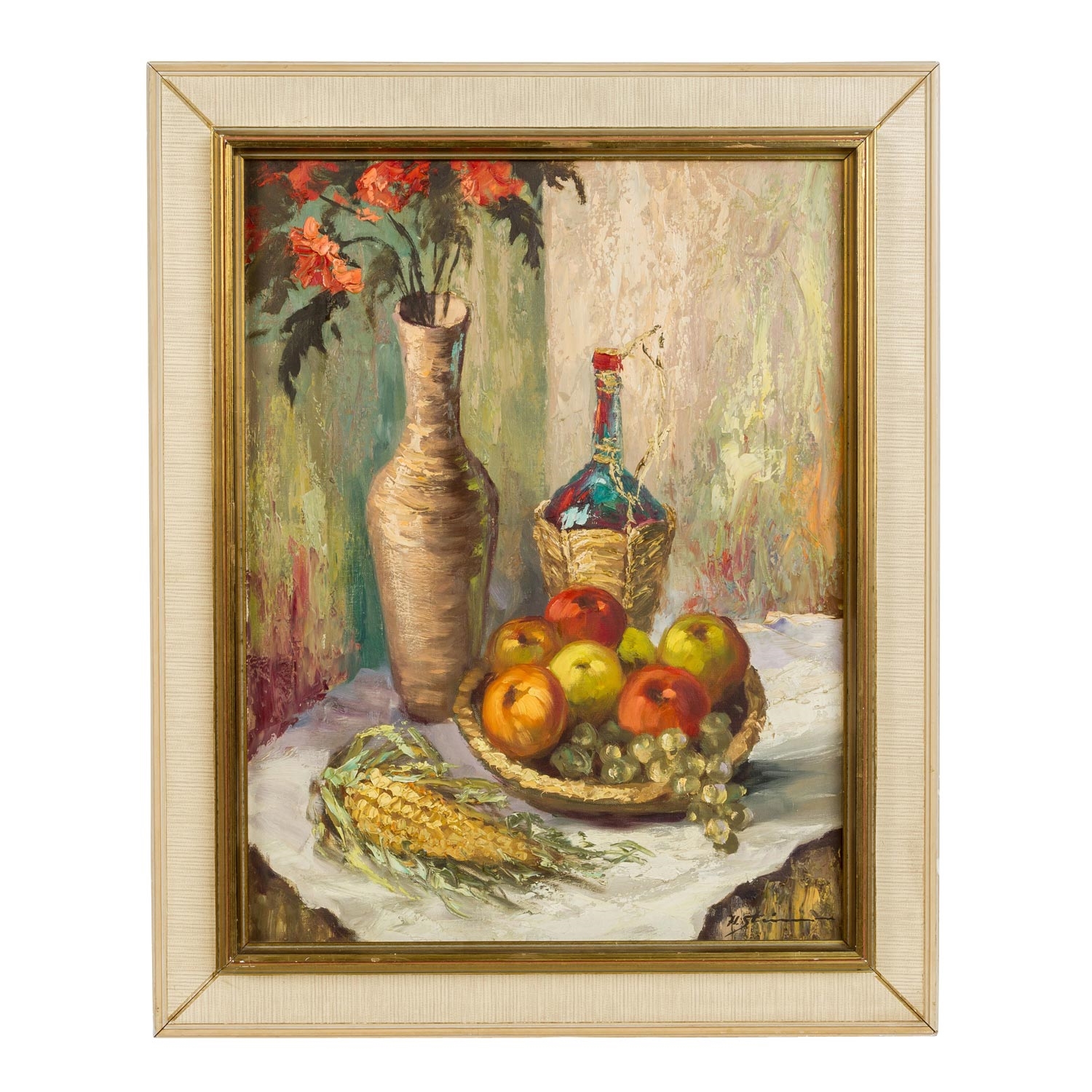 H. Steiner | Still life with corn on the cob | MutualArt