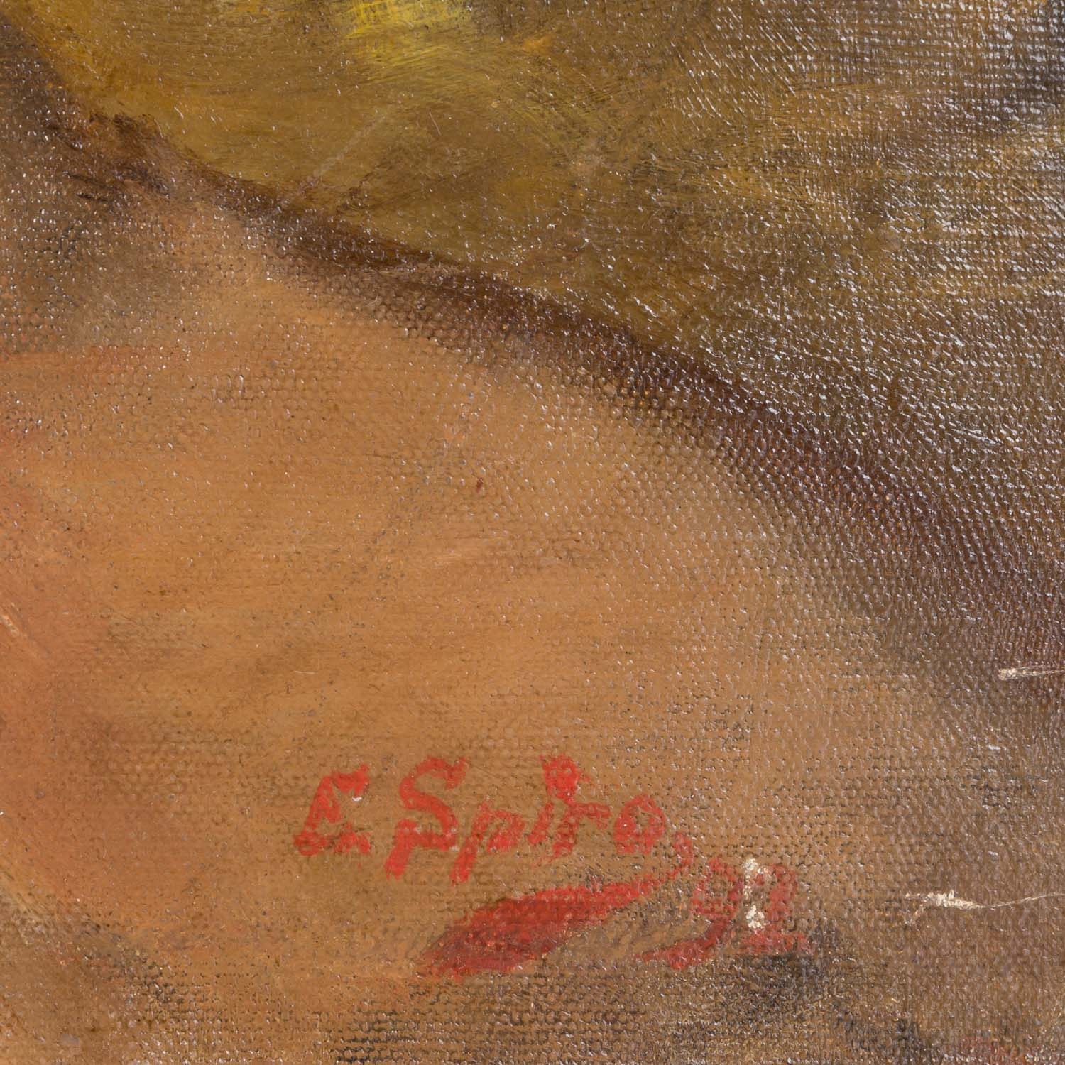 Eugen Spiro | Male portrait with full beard (1892) | MutualArt