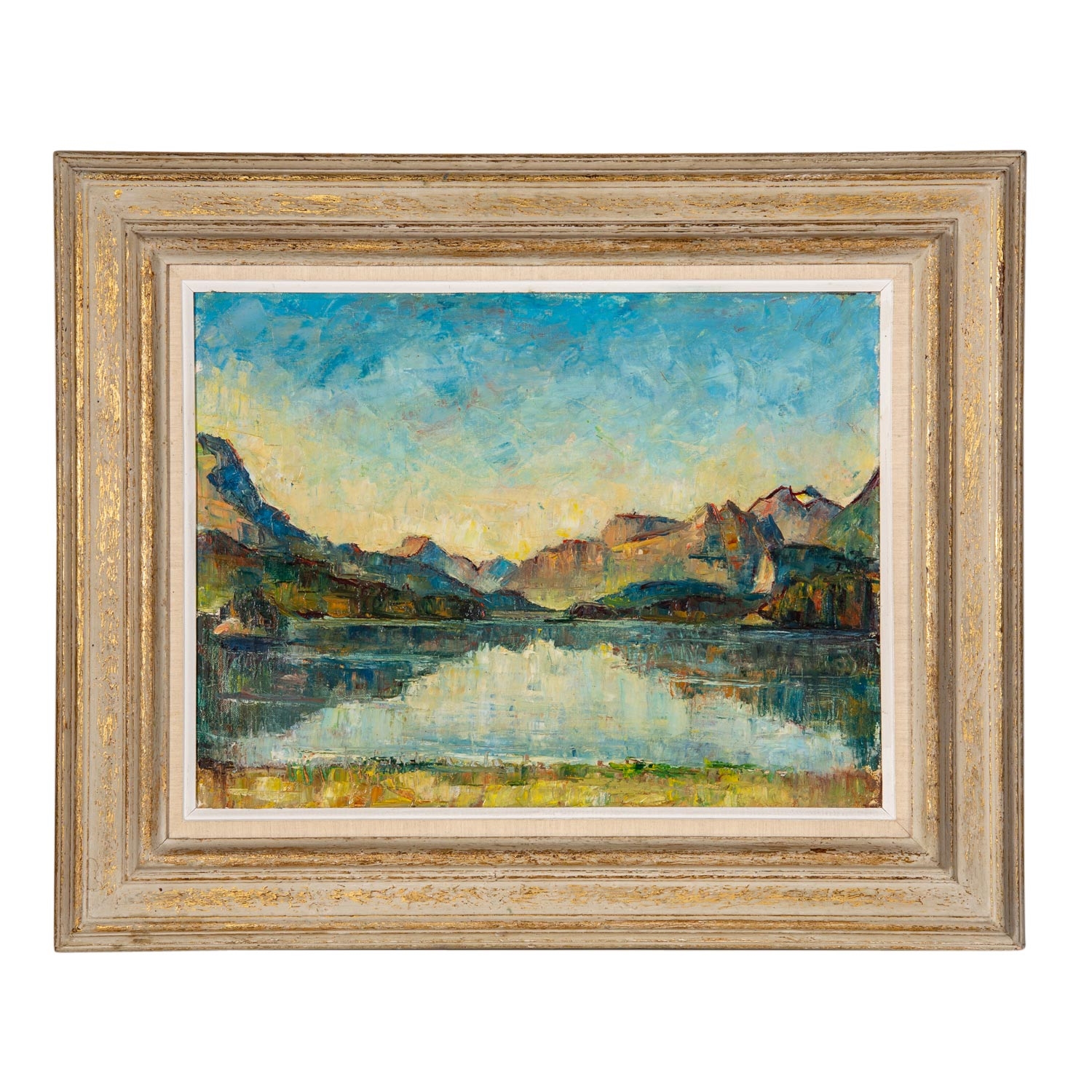 Etienne Tach | Lake in the Alps | MutualArt