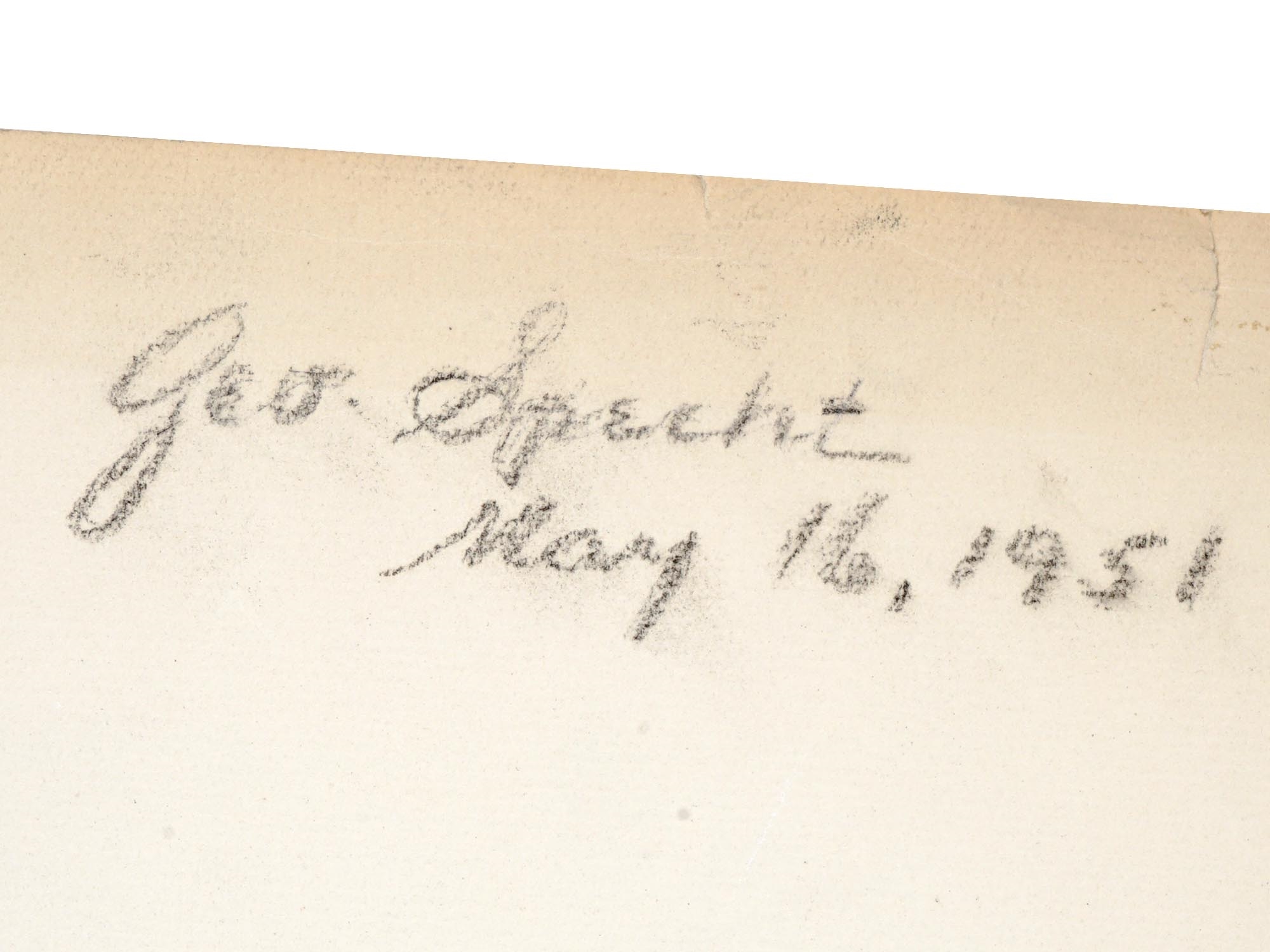 George Speck | Portrait of a nude female figure sitting on the chair ...