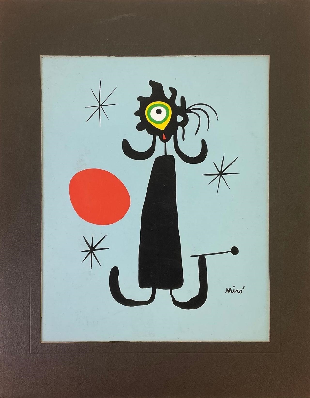 Joan Miró | Woman in Front of the Sun | MutualArt