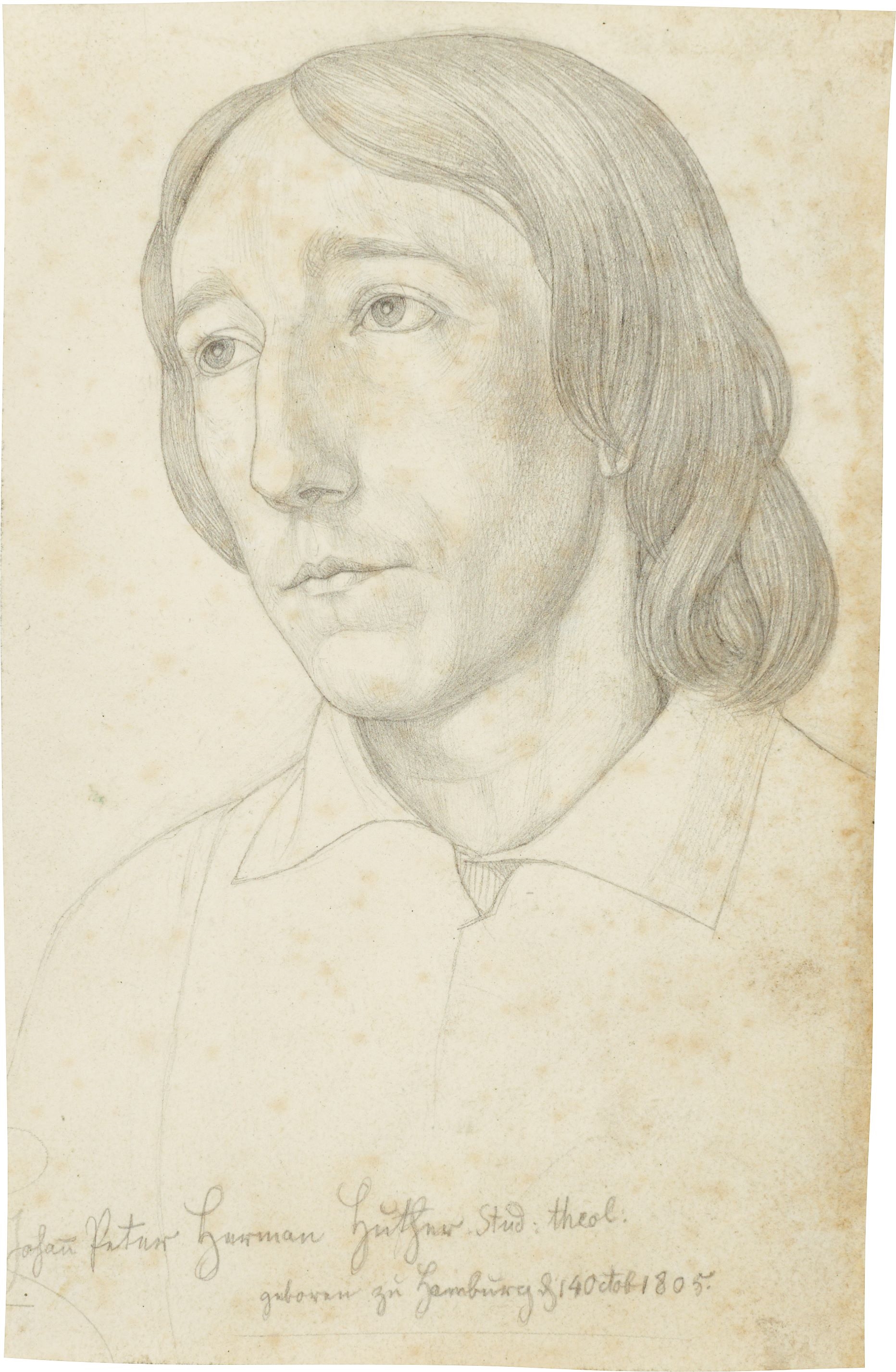 Erwin Speckter | Portrait Hermann Huther / Double portrait Hermann ...