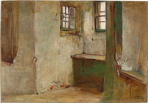 Max Thedy | Farmhouse interior. | MutualArt