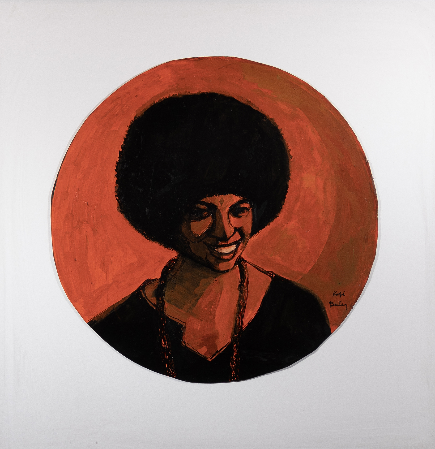 Herman Kofi Bailey | Angela Davis (1968) | MutualArt
