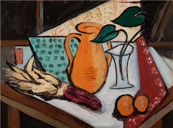 Max Robinson | Still Life With Corn (1954) | MutualArt