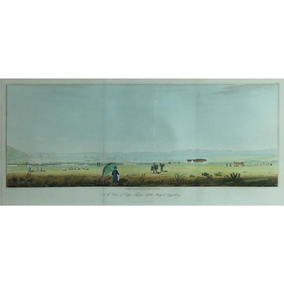 William John Burchell | A VIEW OF CAPE TOWN. TABLE BAY AND TYGERBERG ...