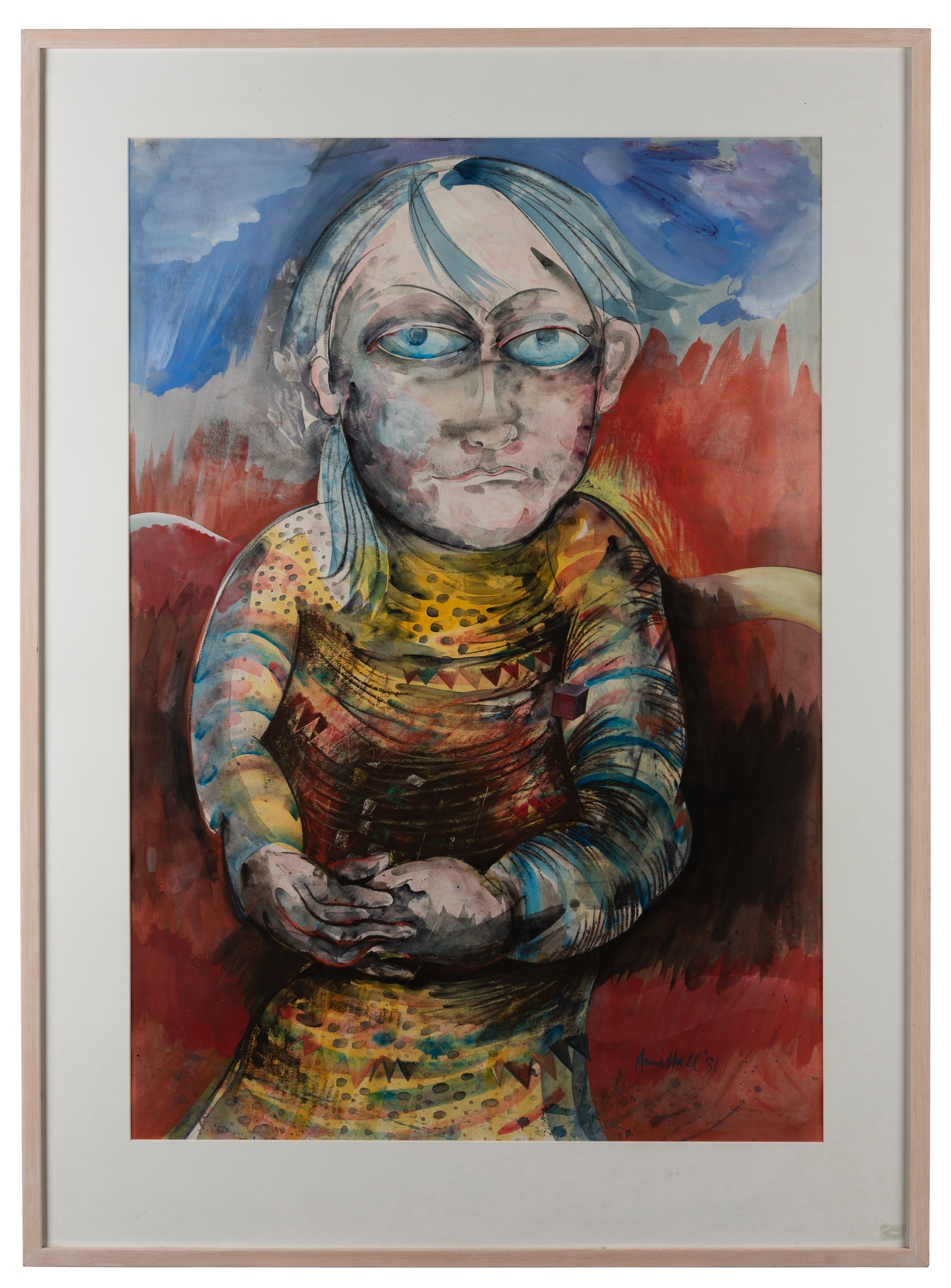 Anne Hall | Portrait of John Perceval 1981 (1981) | MutualArt