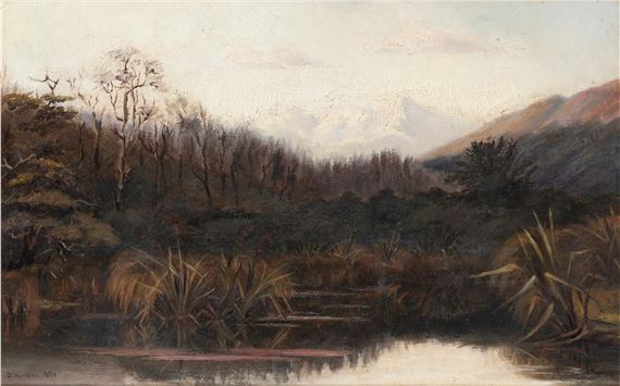 Dora Meeson | Early Twilight 1890 (1890) | MutualArt